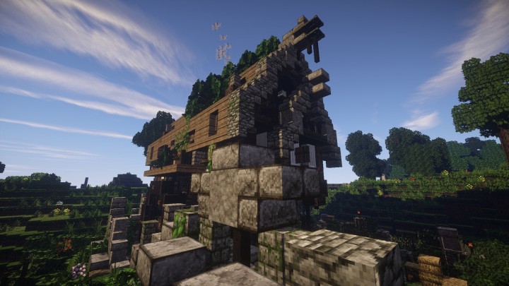 Medieval Watermill Minecraft Map