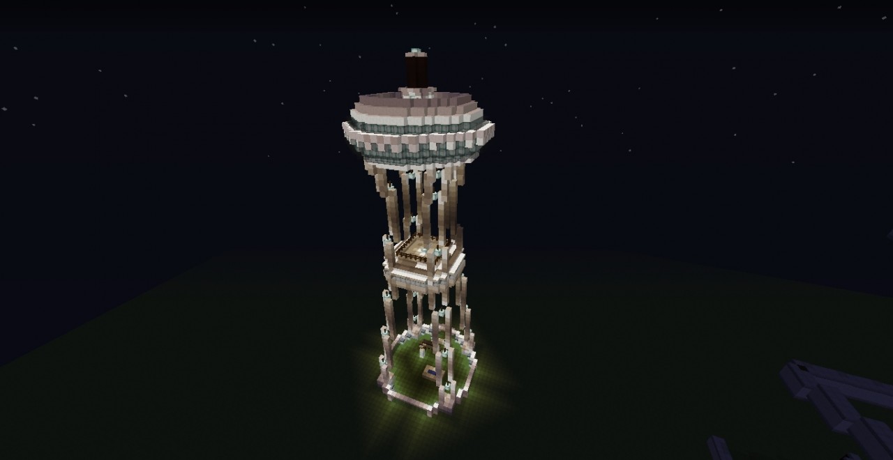 Seatle Tower (The Space Needle) [1.8] Minecraft Map