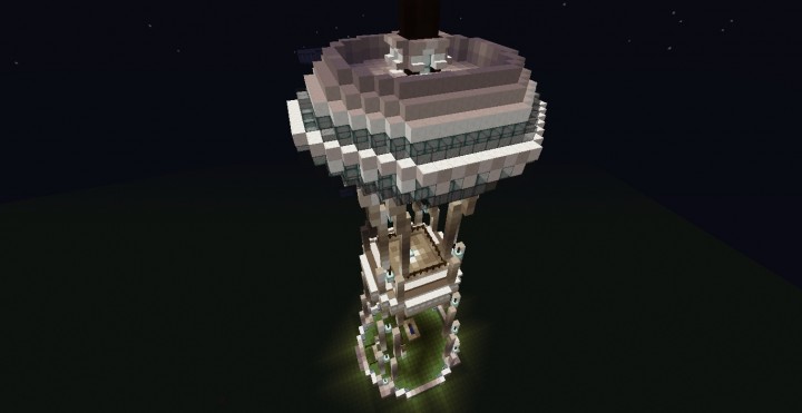 Seatle Tower (The Space Needle) [1.8] Minecraft Map
