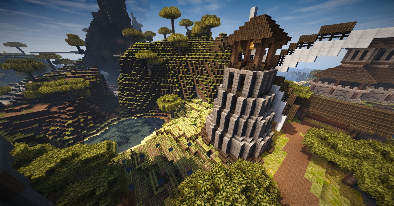 Medieval Windmill Schematic Minecraft Map