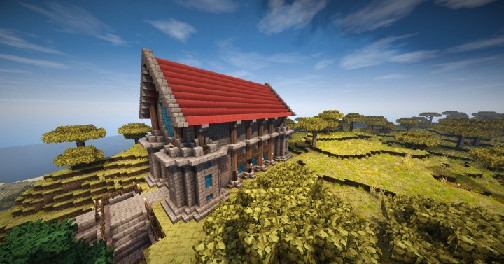 Chapel Schematic Minecraft Map