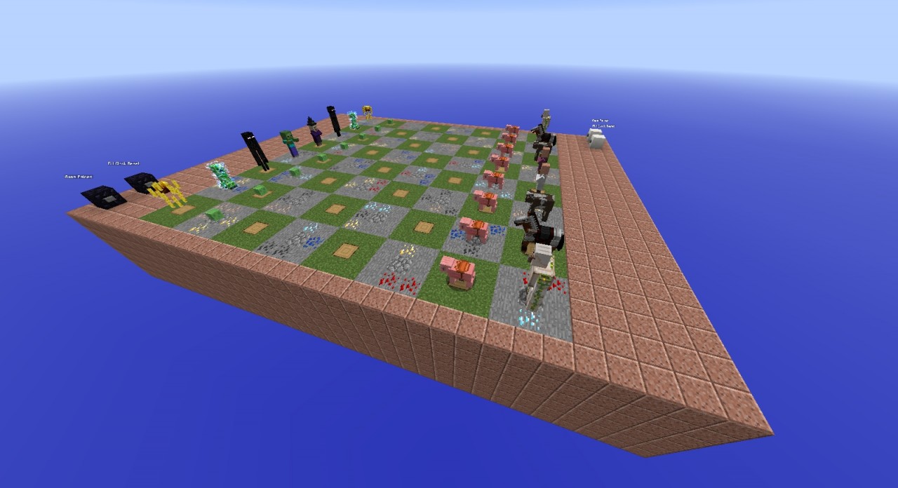 Mob Chess Minecraft Map
