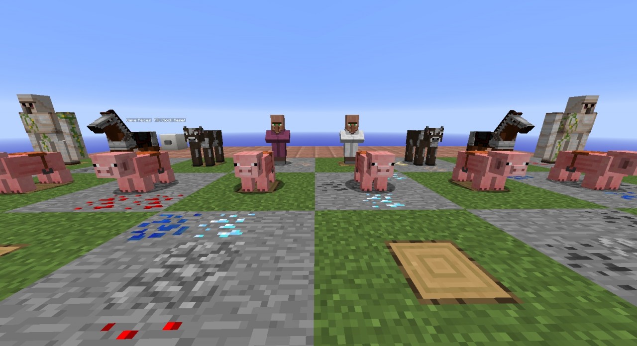 Mob Chess Minecraft Map