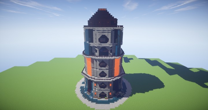 Medieval Elemental Tower - Minecraft Build Minecraft Map