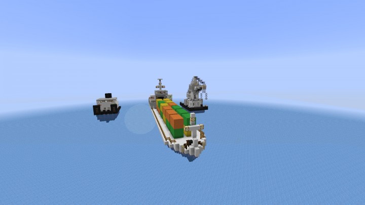 Cargo Ships Minecraft Map