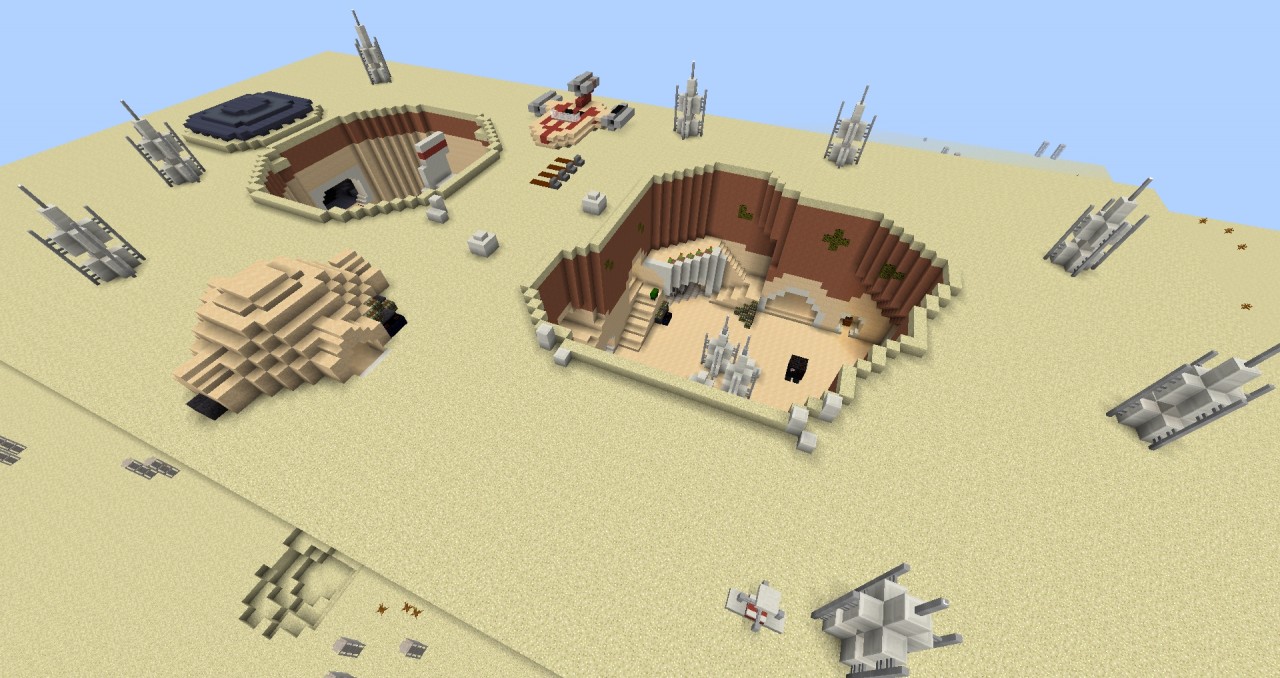 Star Wars: A New Hope: Lars Homestead Minecraft Map