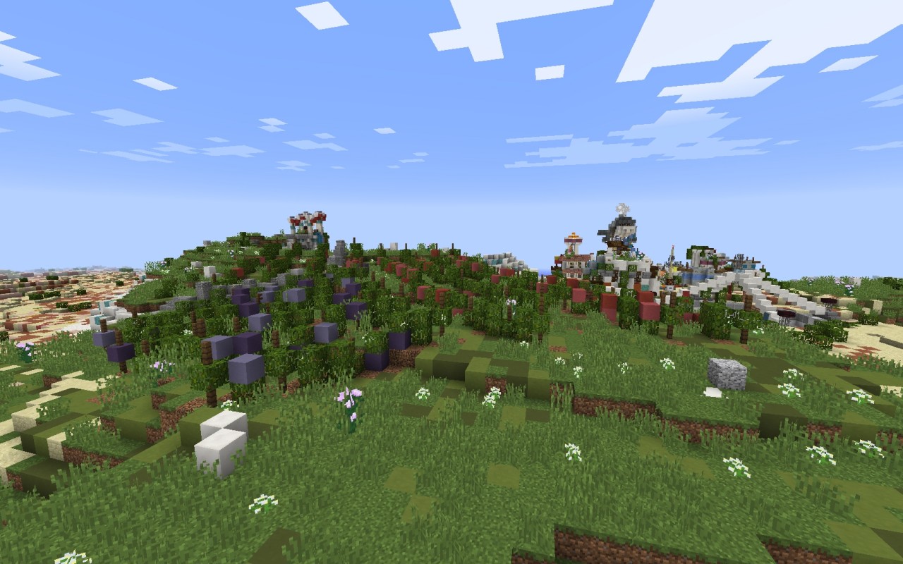 Morningstar - Small town with island Minecraft Map