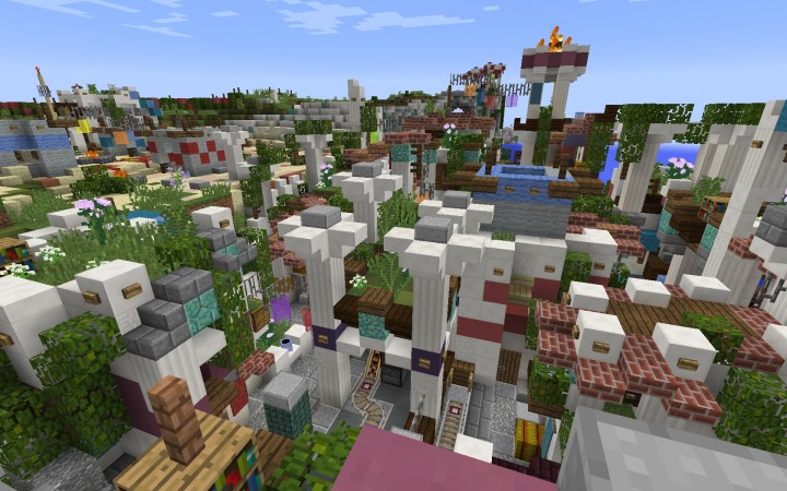 Morningstar - Small town with island Minecraft Map