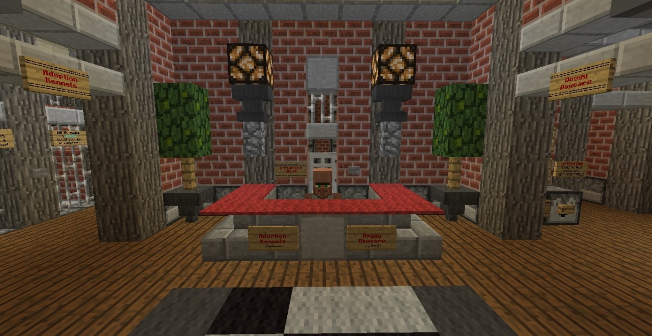 MGC Canine Adoption Center Minecraft Map