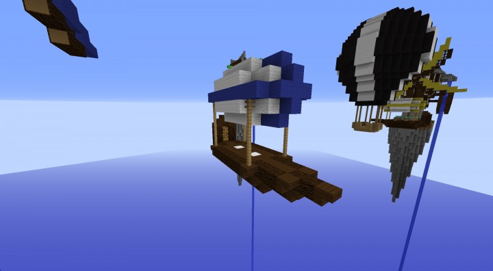 [1.7+] Rush/Bedwars-Map Steampunk Minecraft Map