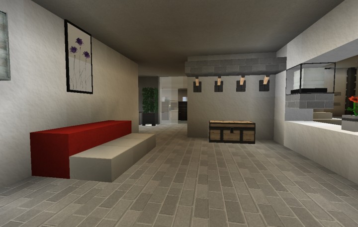 Modern House Minecraft Project