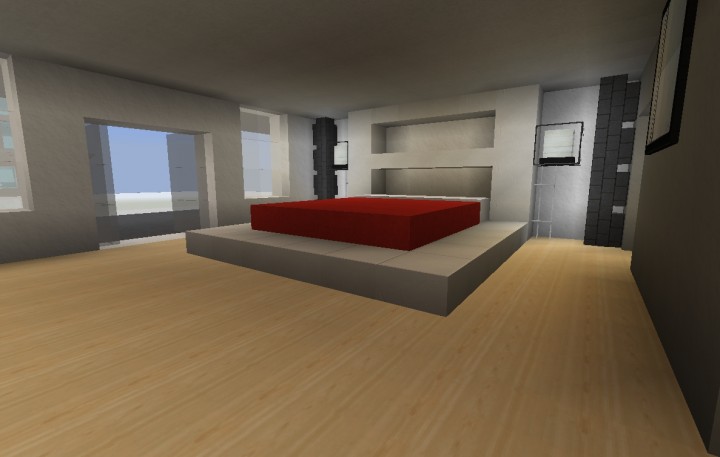 Modern House Minecraft Project