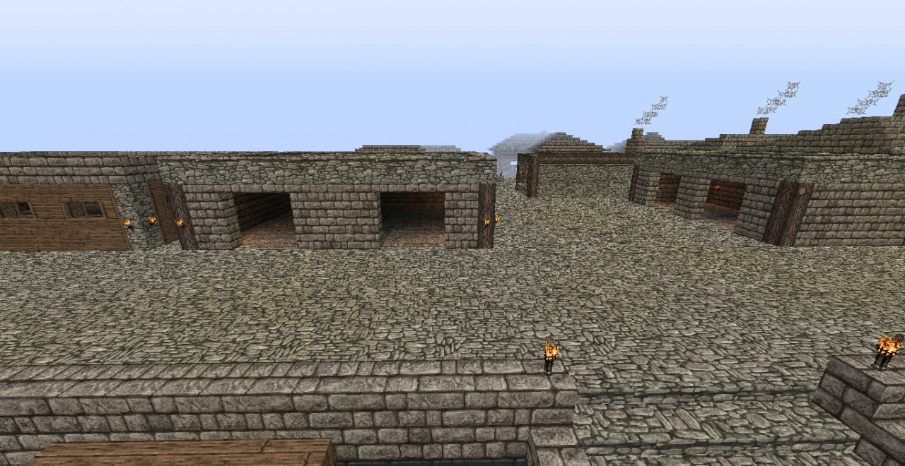 Colonial Village Minecraft Map