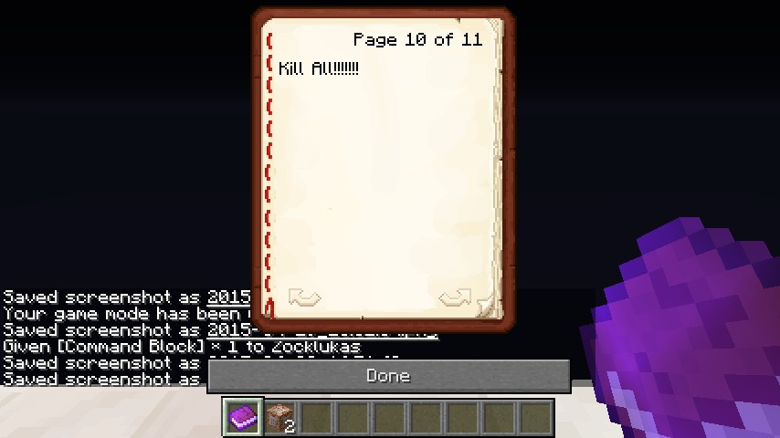 Minecraft GodBook Minecraft Map