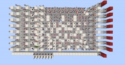Multi-Floor Redlogic Elevator Minecraft Map