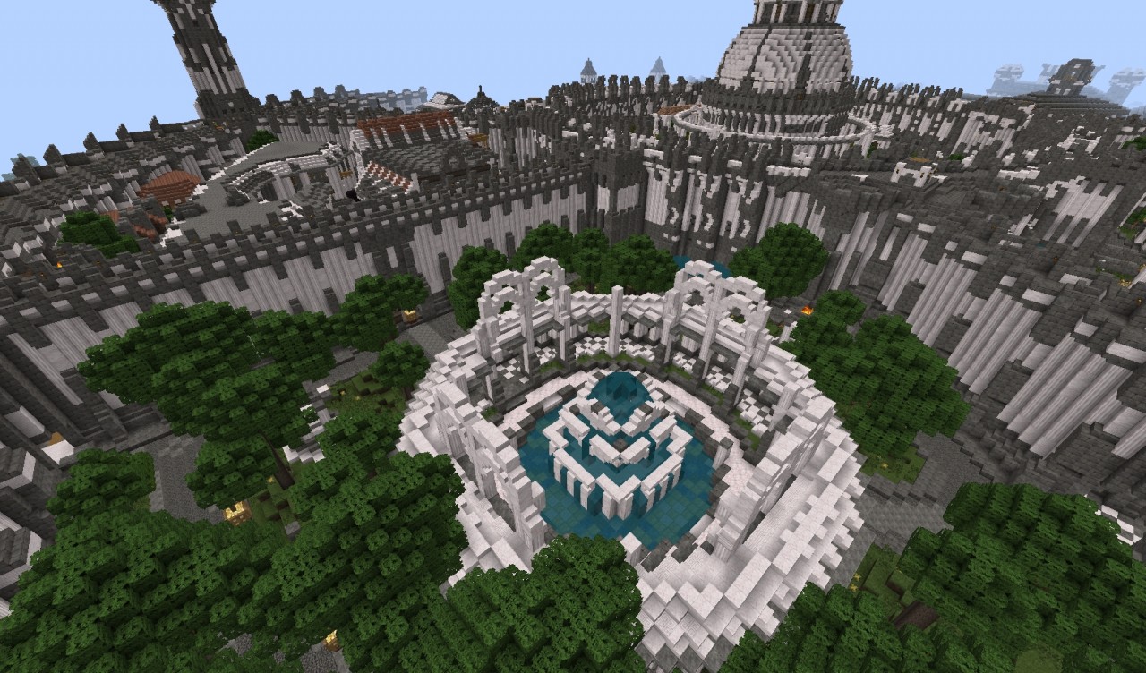 The Elder Scrolls: Cyrodiil / Imperial City / Kaiserstadt Minecraft Map