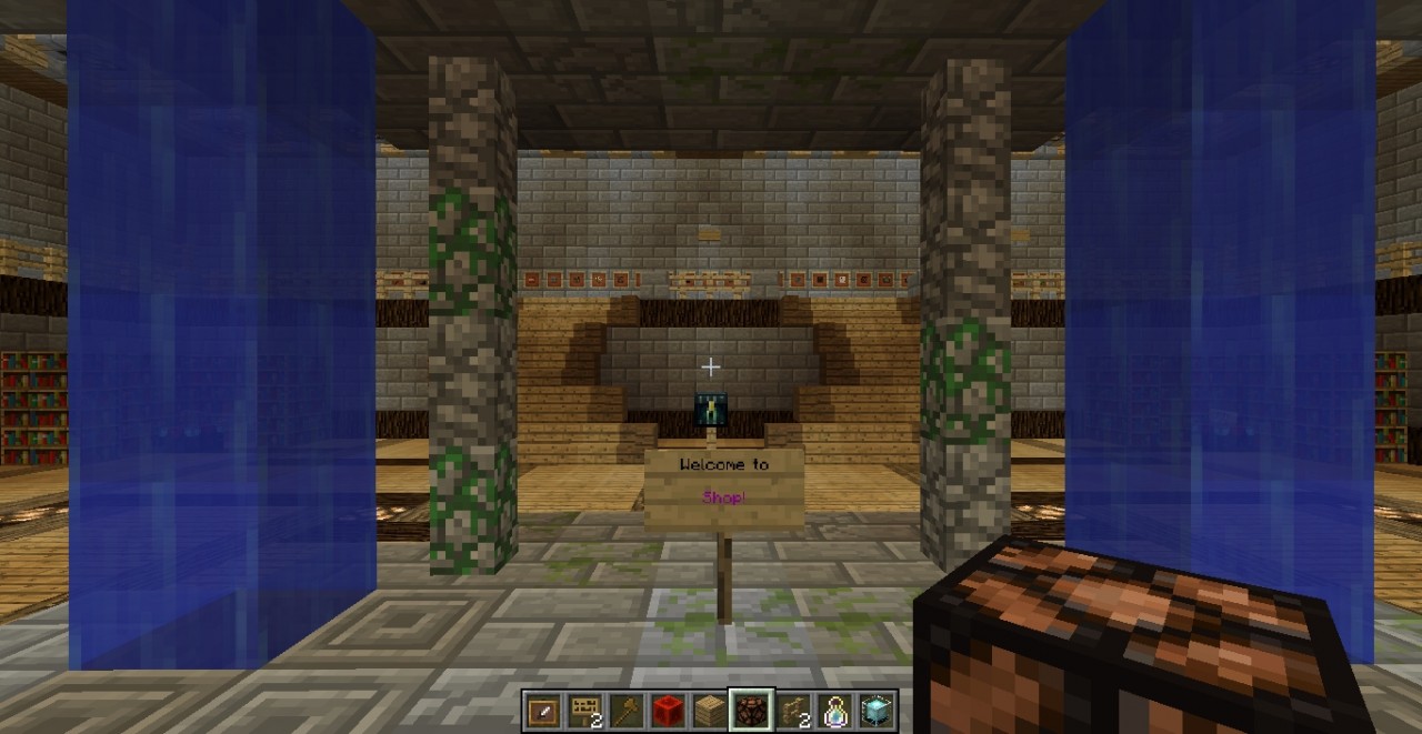 Server Sign Shop Minecraft Map