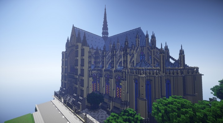French Gothic Cathedral Minecraft Map