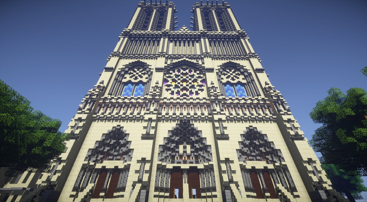 French Gothic Cathedral Minecraft Map