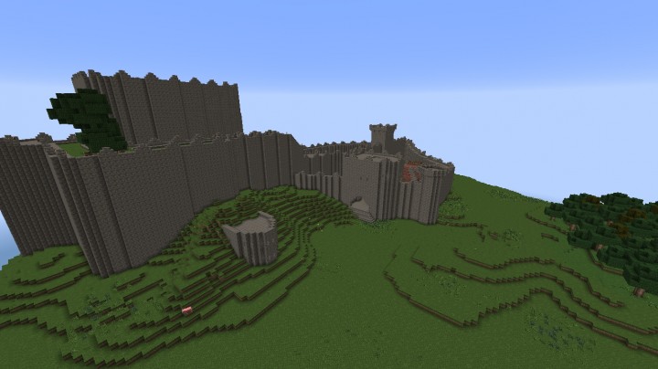 Bastion Island Castle Minecraft Map