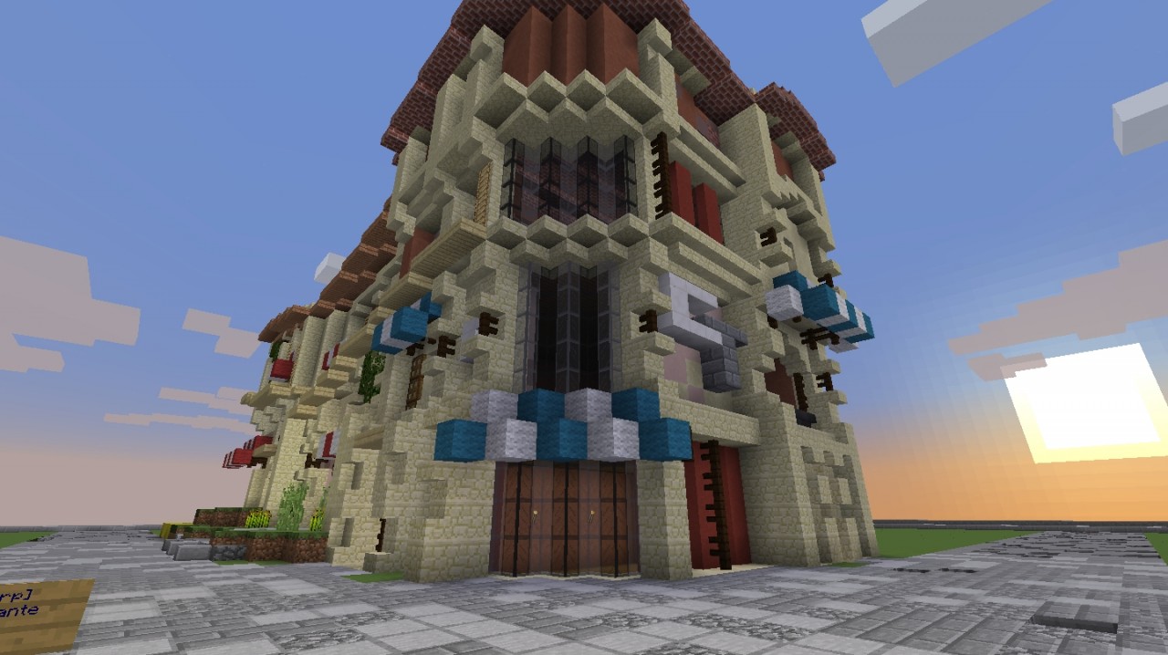 Versante, Italian town. Minecraft Map