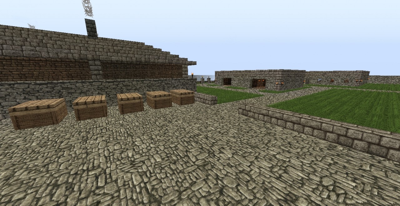 Colonial Village Minecraft Map