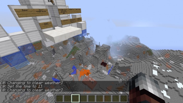 Iron base Adventure Minecraft Map