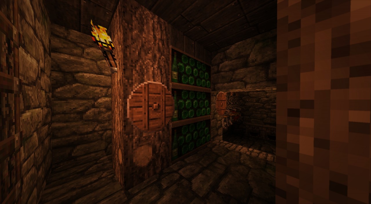 Medieval Home on the coast Minecraft Map