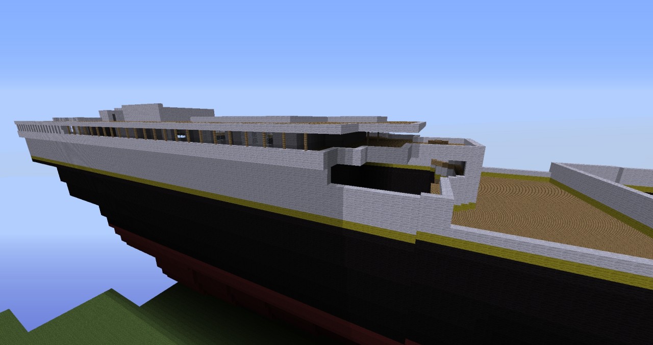 R.M.S Titanic 1.4 (Project On Hold) Minecraft Map