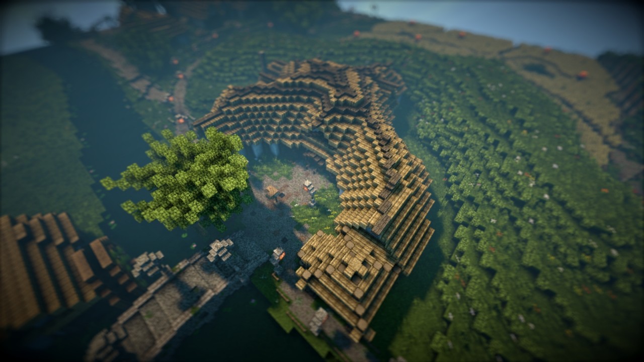 The Shire [Comment new look of hobbits houses (2nd screenshot ...