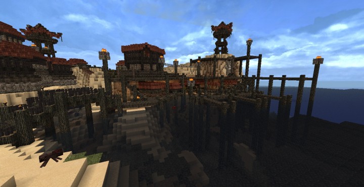 Missingcraft -Korag- Orcish settlement Minecraft Map