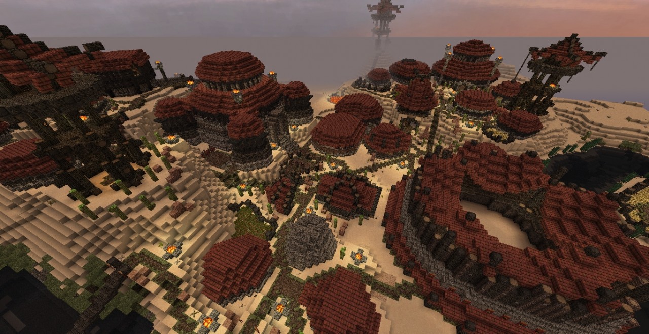 Missingcraft -Korag- Orcish settlement Minecraft Map