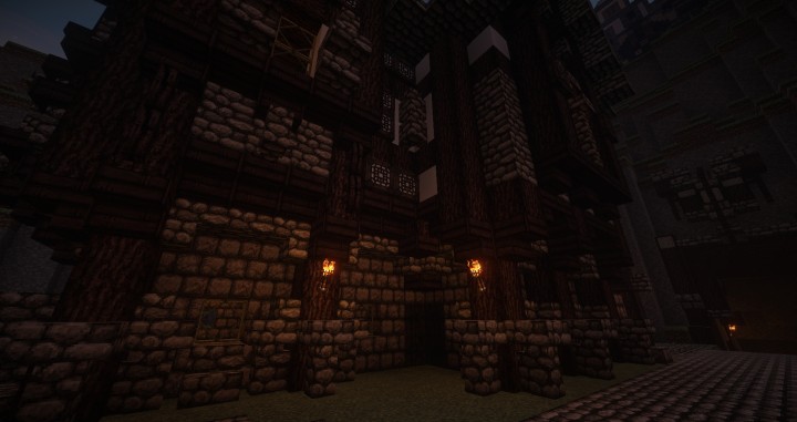 Medieval Miner's Hub Minecraft Map
