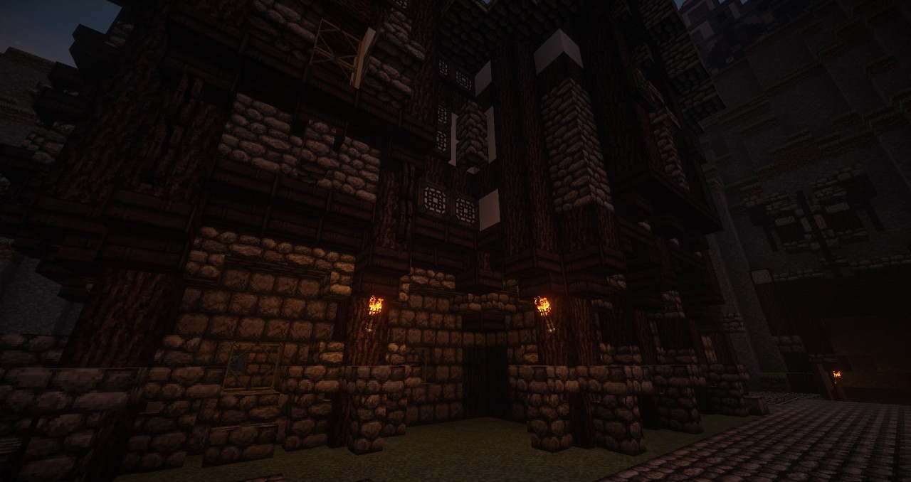 Medieval Miner's Hub Minecraft Map