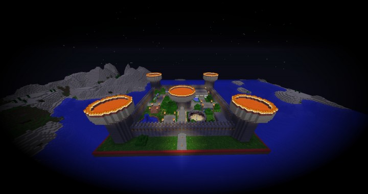 Castle Server Spawn Minecraft Map