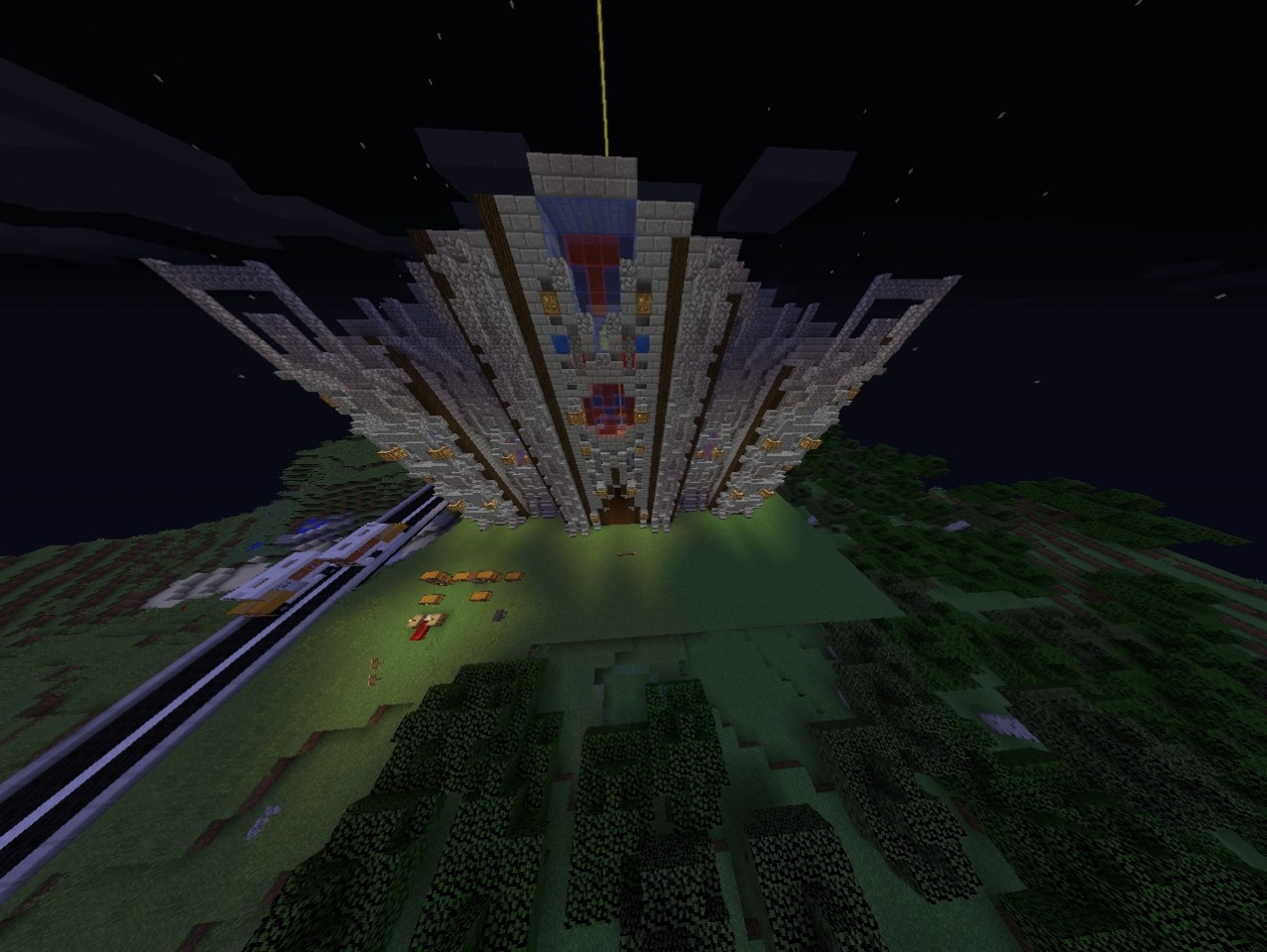 Giant factory (empty) Minecraft Map