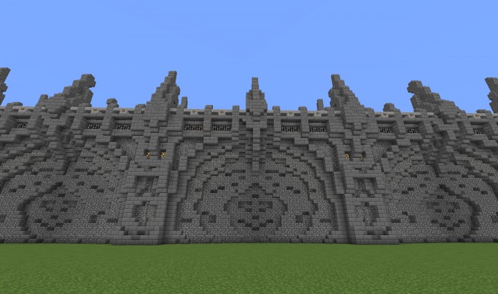 --Medieval wall-- Minecraft Map