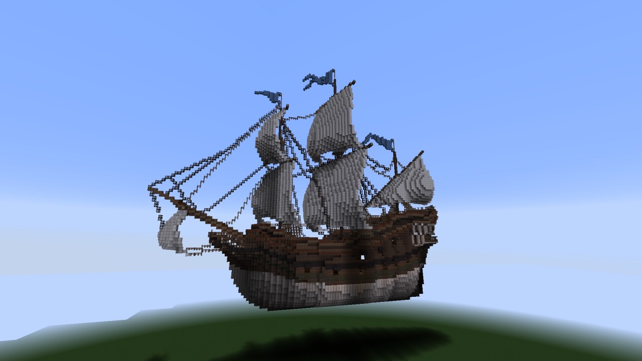 Galleon ship - Spanish merchant vessel Minecraft Map