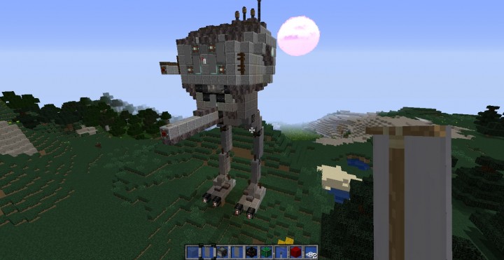 AT-ST Walker (StarWars) [1.8+] Minecraft Map