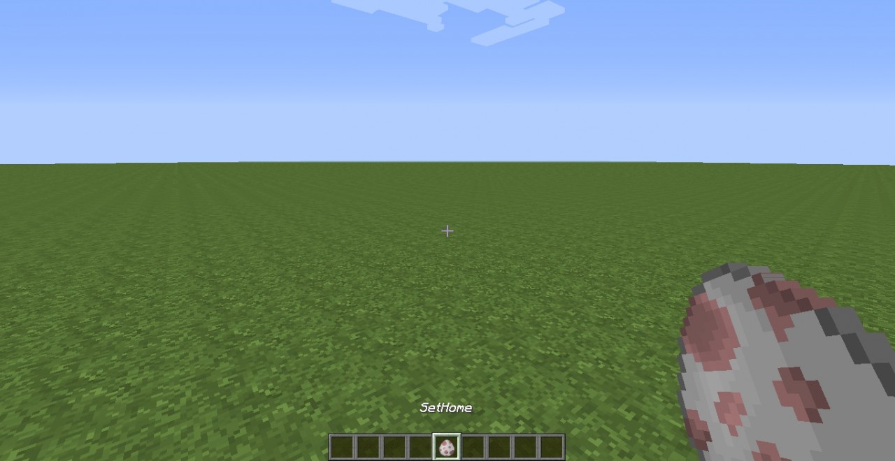 Set Home In Vanilla Minecraft | Only One Command Minecraft Map