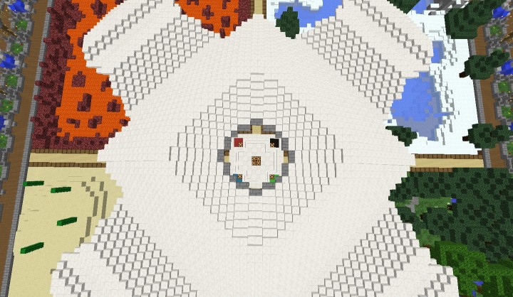 Modern Spawn Minecraft Map