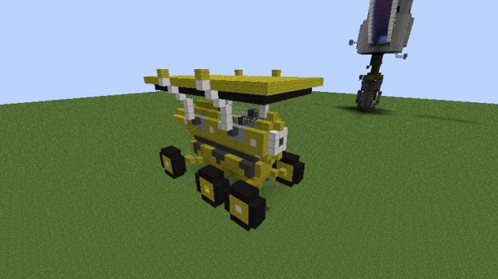 Thunderbirds are Go! Elevator Cars Minecraft Map