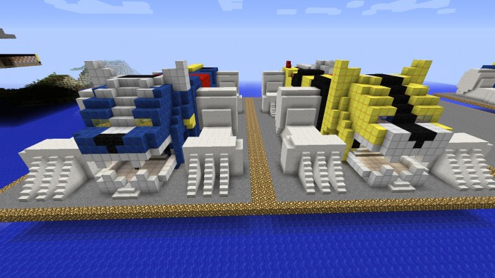 Voltron Blue Lion Minecraft Map