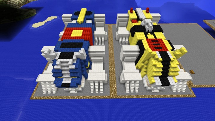 Voltron Blue Lion Minecraft Map