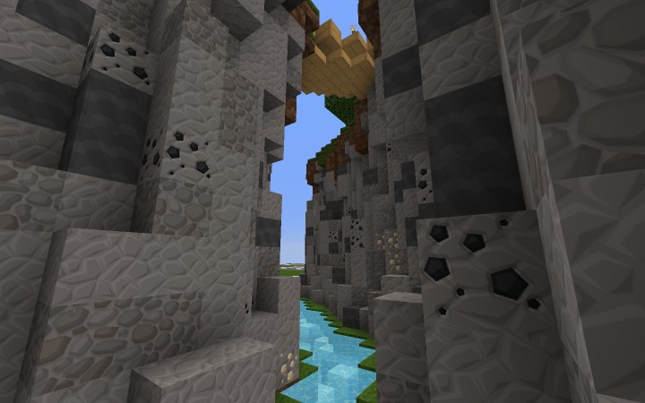Ravine creative plot Minecraft Map