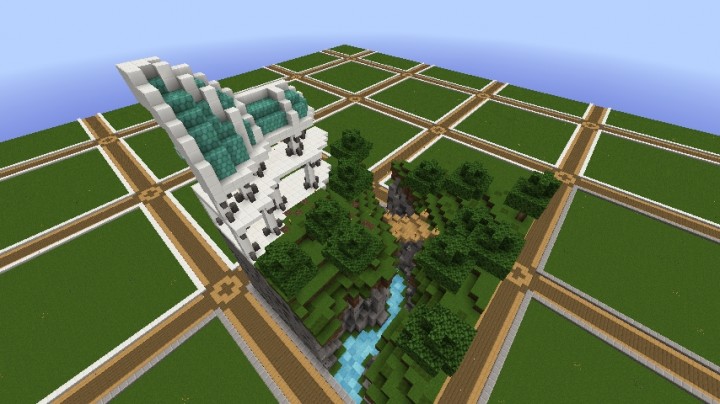 Ravine creative plot Minecraft Map