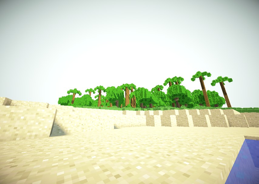 Tropical Island I 100 % Complete Minecraft Map