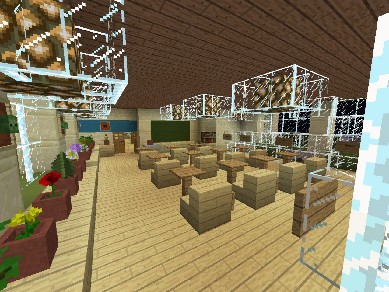 [9 Worlds] School Minecraft Map