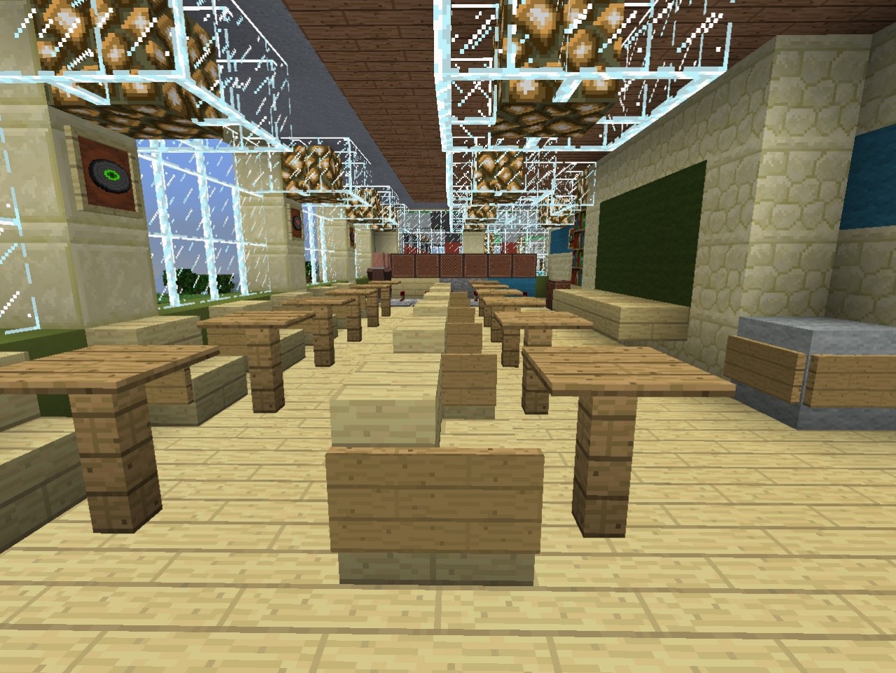 [9 Worlds] School Minecraft Map