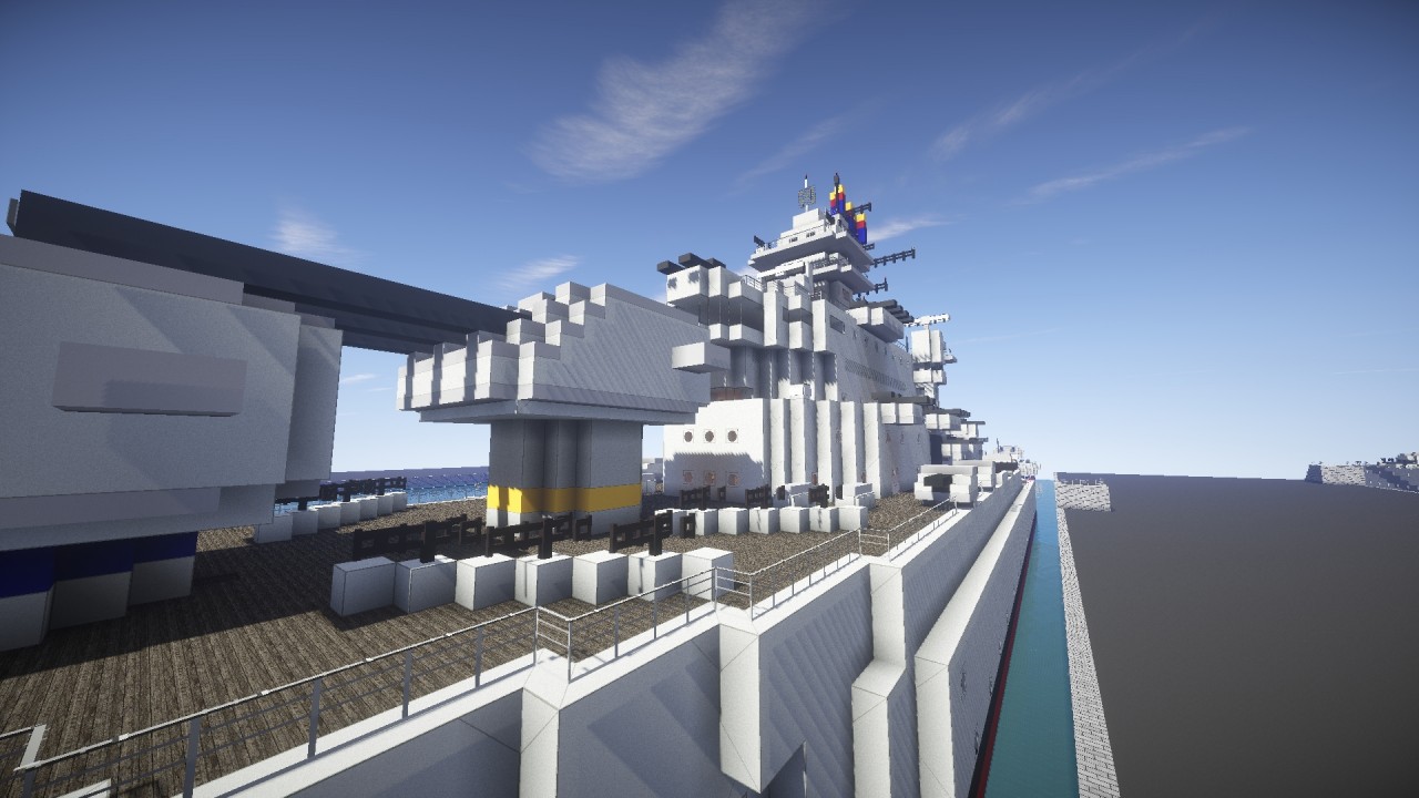 Minecraft Battleship - USS Arizona - BB-74 Minecraft Map